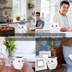 Other | Ceramic Owl Statue Figure Amazon Alexa Echo Speaker Stand Mount ...